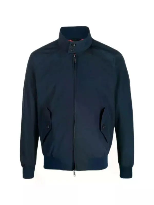 BARACUTA Funnel-neck Raglan-sleeve Jacket