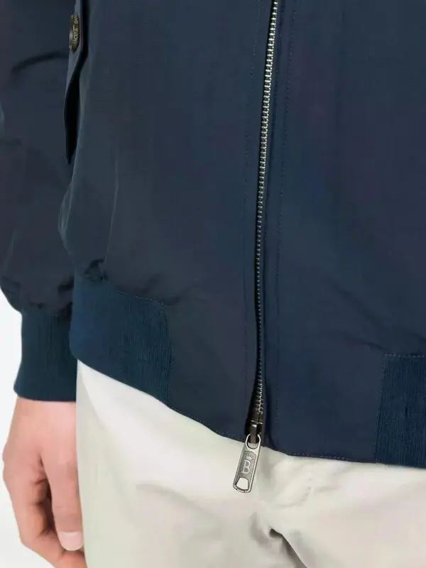 BARACUTA Funnel-neck Raglan-sleeve Jacket
