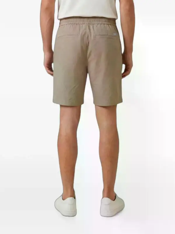 Emporio Armani Elasticated Logo Plaque Shorts