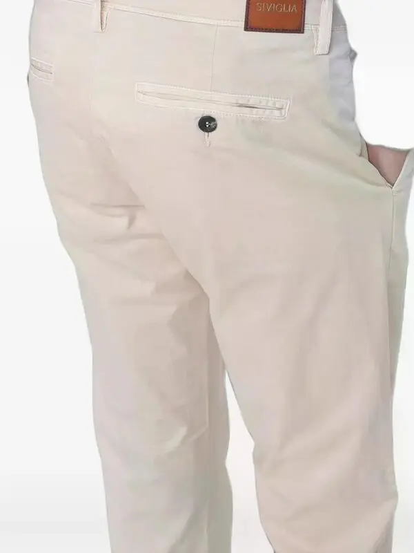 SIVIGLIA Stretch-cotton Chino Trousers