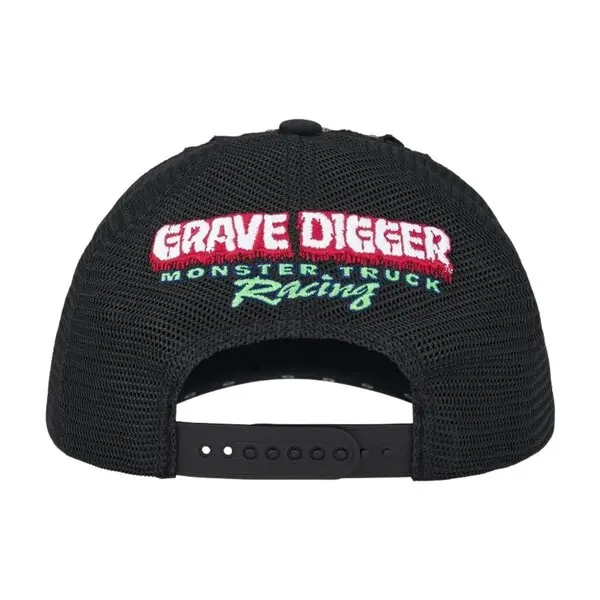 Supreme X Grave Digger Ss26 Mesh Back 5-panel Cap