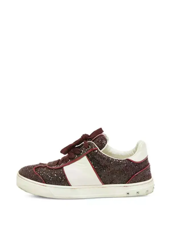 Valentino Garavani Fly Crew Glitter Sneakers