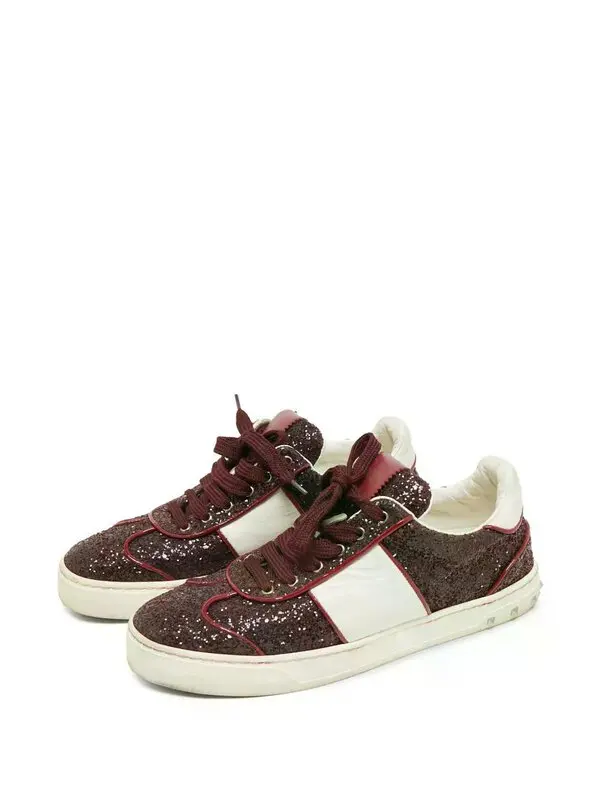 Valentino Garavani Fly Crew Glitter Sneakers