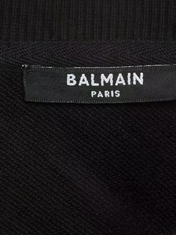 Balmain Logo Print Sweatshirt