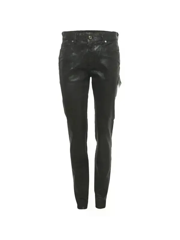 Just Cavalli Coated Slim-fit Jeans