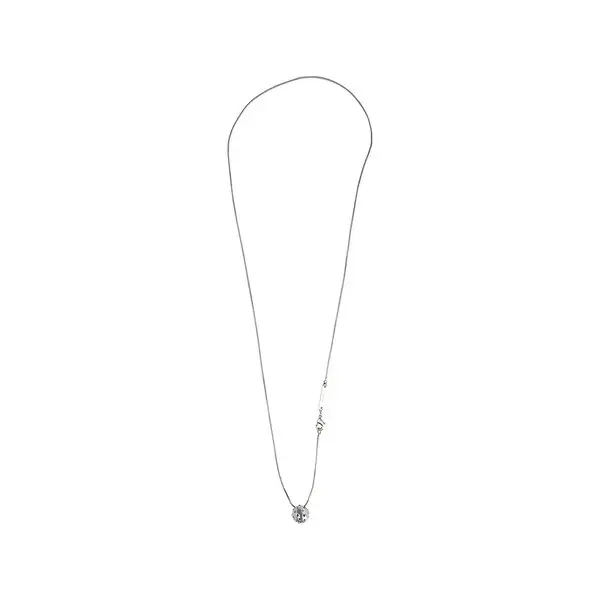 Rick Owens Tone Orb Pendant Necklace