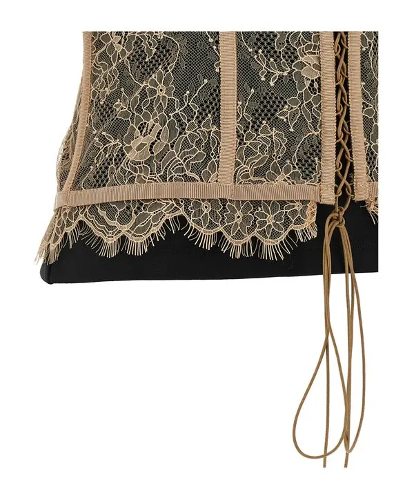 Giuseppe Di Morabito Crewneck Bustier T-shirt