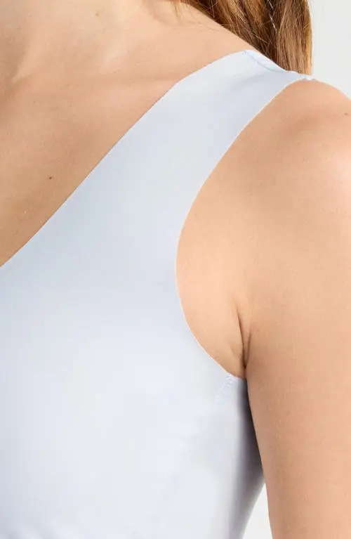 Nordstrom Everyday Invisible Edge Tank - Blue Illusion