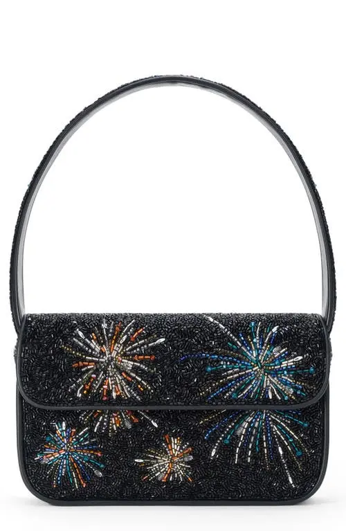 Staud Tommy Beaded Shoulder Bag - Firework
