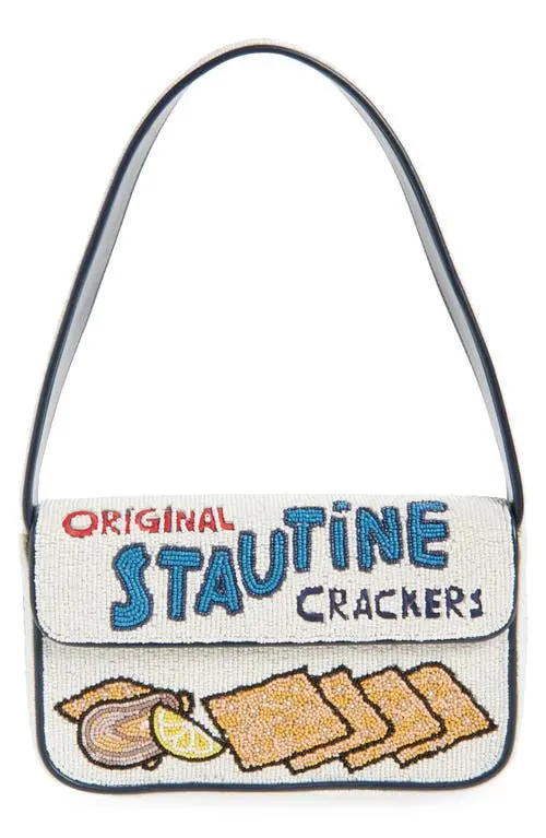 Staud Tommy Beaded Shoulder Bag - Staudines