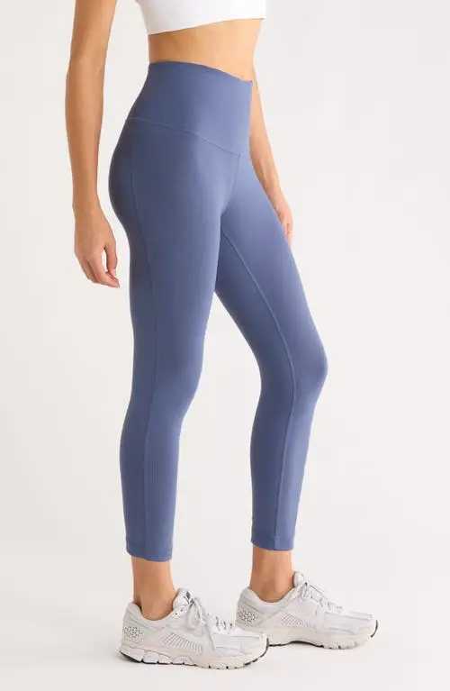 Zella Live In High Waist 7/8 Leggings - Blue Indigo