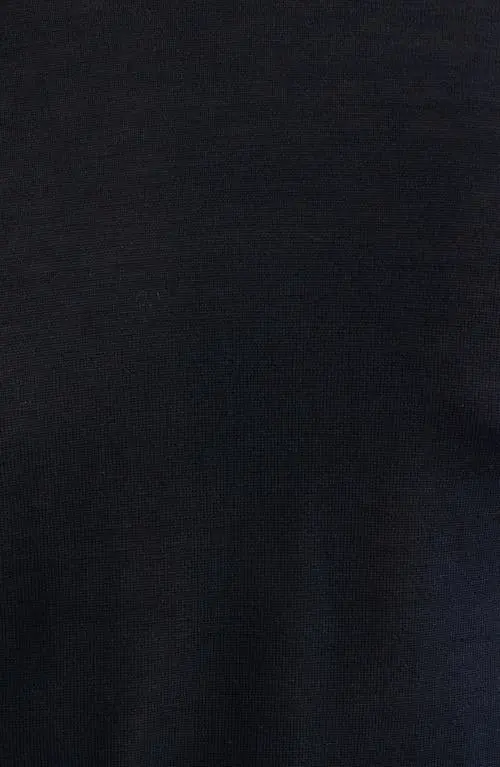 JACK VICTOR Wellington Cotton & Silk Crewneck T-shirt - Midnight