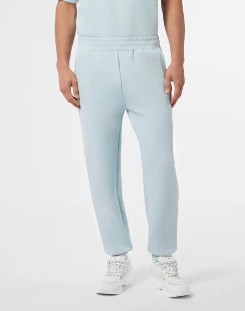 PLEIN SPORT Pique Joggers Icon - Lightblue