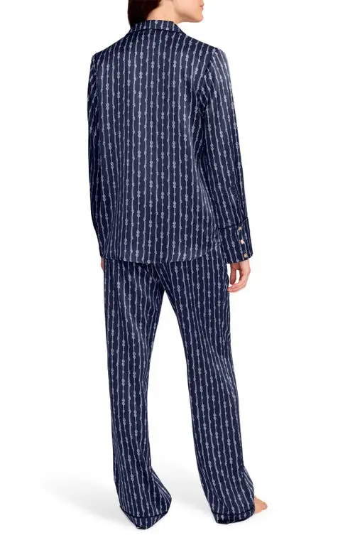 PETITE PLUME Silk Pajama Set