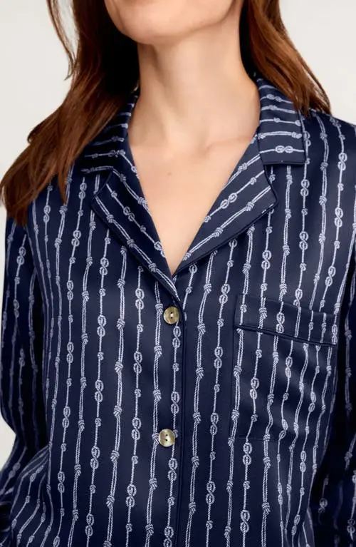 PETITE PLUME Silk Pajama Set