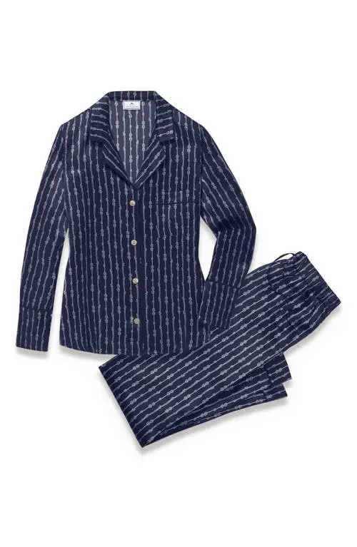 PETITE PLUME Silk Pajama Set
