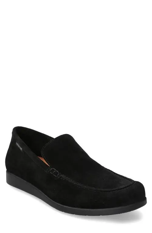 Mephisto Valner Suede Slip-on Sneakers - Black