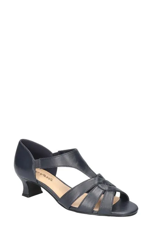 EASY WORKS BY EASY STREET Essie Sandal - Navy