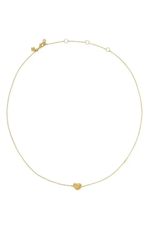 Kate Spade New York Sailor's Knot Mini Pendant Necklace