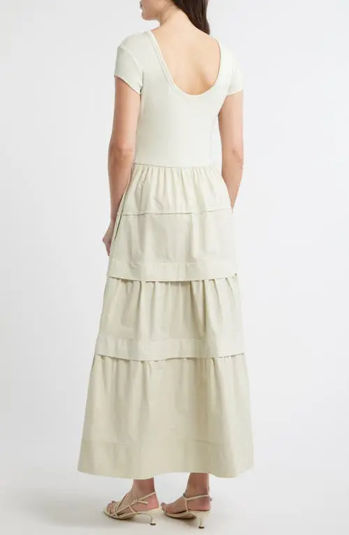 Hugo Boss Tiered Midi Dress