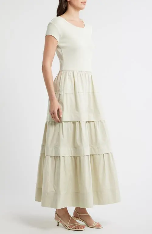 Hugo Boss Tiered Midi Dress