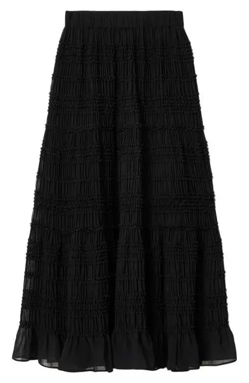 ALLSAINTS Lotus Tiered Maxi Skirt