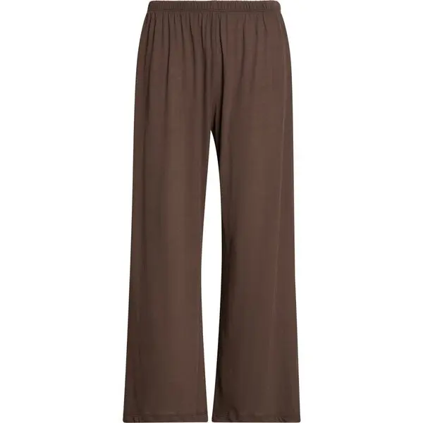 LESET Milo Cropped Cotton Pants - Hickory