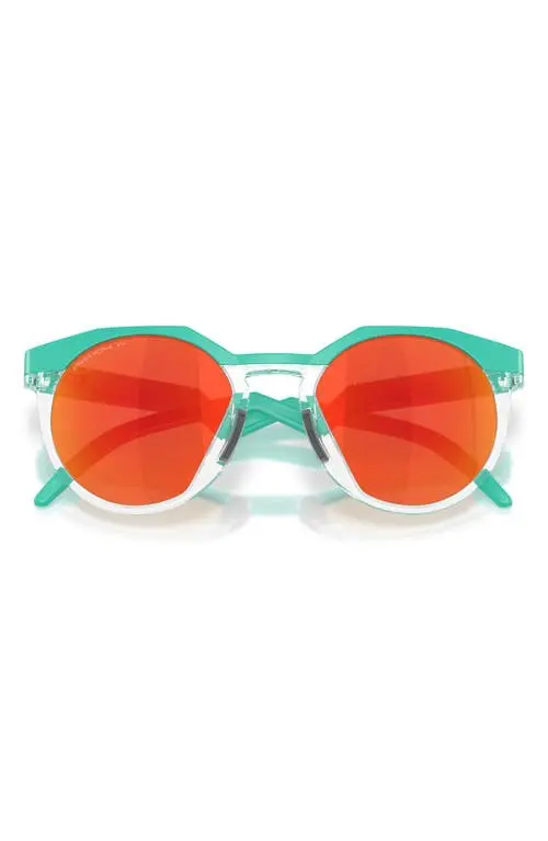 Oakley Hstn 52mm Polarized Round Sunglasses