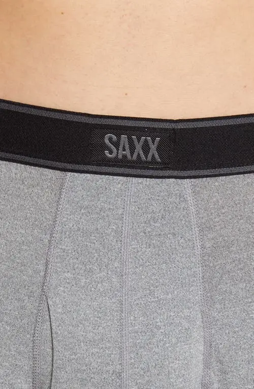 SAXX Assorted 3-pack Daytripper Comfort Stretch Boxer Briefs - Black/grey/navy