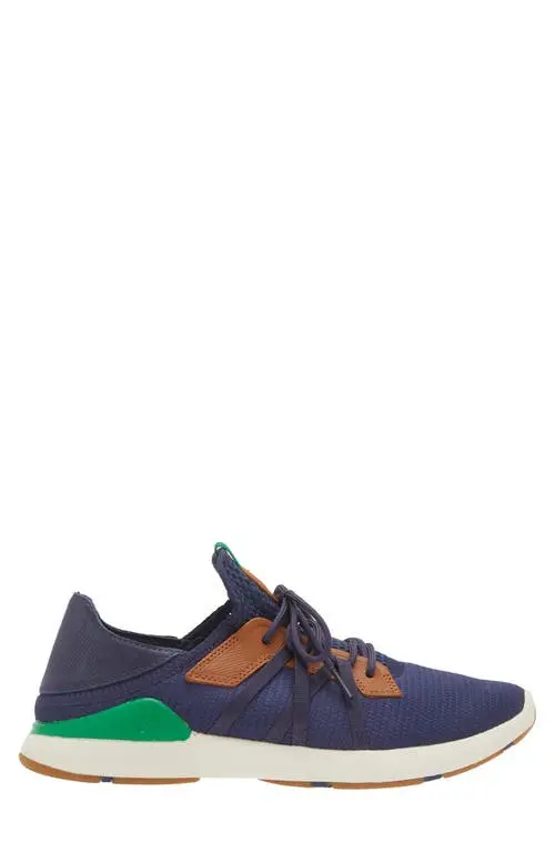 Olukai Mio Li Sneaker - Navy/bamboo