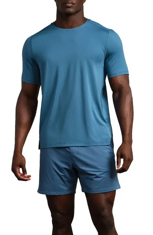 RHONE Endure Performance T-shirt - Ash Blue