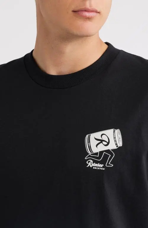 Brixton Rainier Beer Run Graphic T-shirt