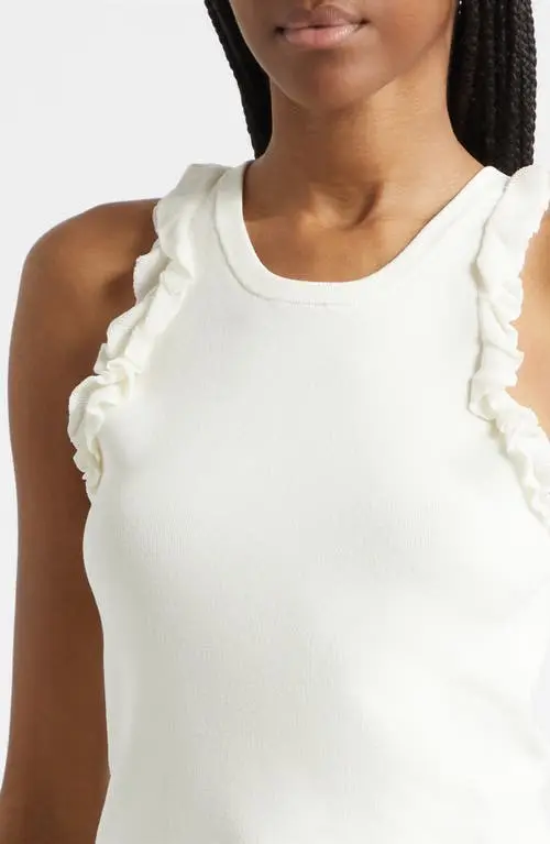 Cinq À Sept Ruffle Tank