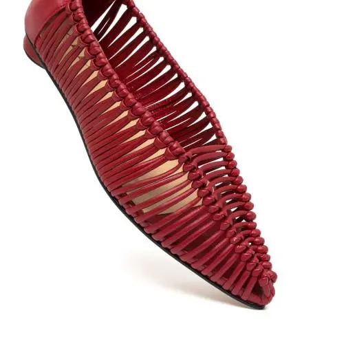 ALTA Simone Craft Flats - Red