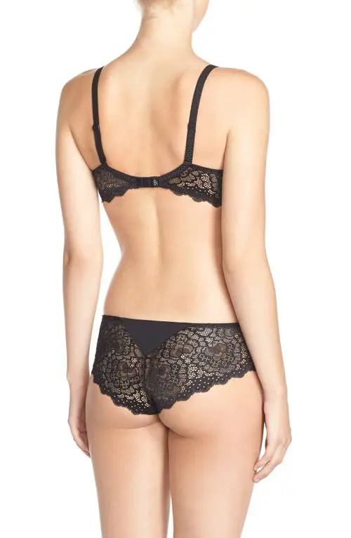 Simone Perele Caresse Underwire Plunge Bra - Black