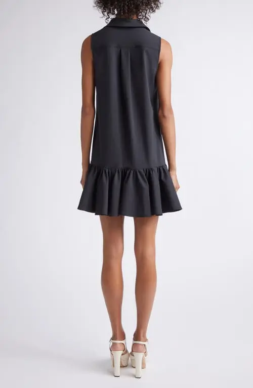 Cinq À Sept Rayne Sleeveless Flounce Hem Dress