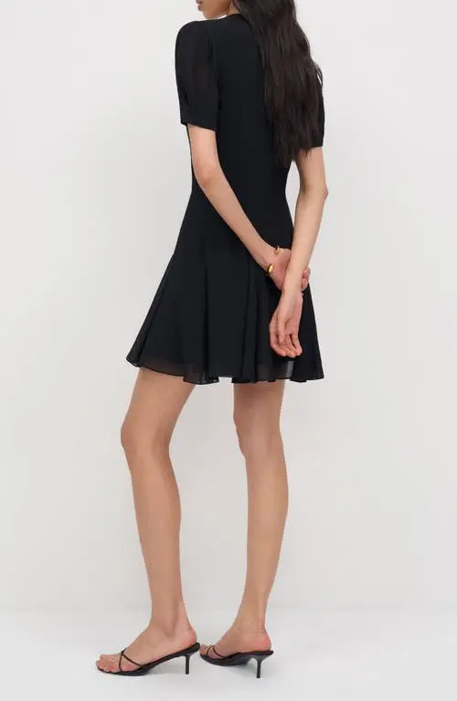 REFORMATION Akaia Puff Sleeve Mini Dress