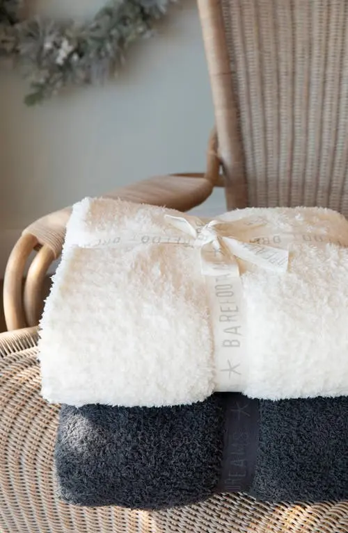 Barefoot Dreams Cozychic™ Throw Blanket - Pearl