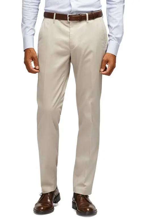 Bonobos Stretch Weekday Warrior Slim Fit Dress Pants - Wednesday Wheat