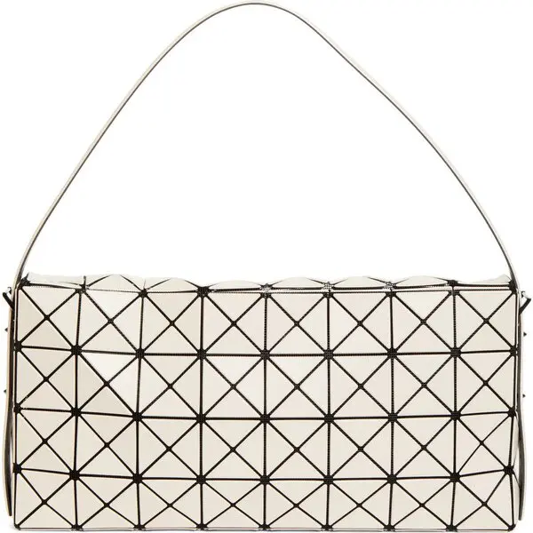 Issey Miyake Oblong East/west Shoulder Bag - Beige
