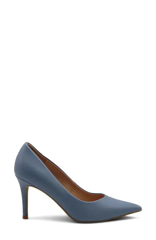 CHARLES DAVID Geno Pointed Toe Pump - Blue