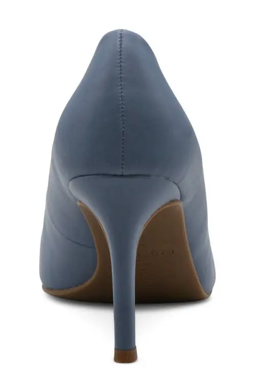 CHARLES DAVID Geno Pointed Toe Pump - Blue