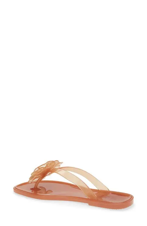 BRIZZA Jelly Flower Flip Flop