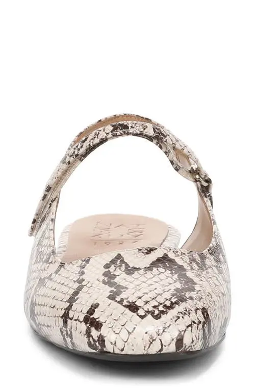 Naturalizer Connie Slingback Mary Jane Flat - Beige Multi