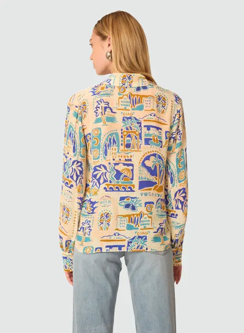 GILNER FARRAR Lara Blouse - Seychelles