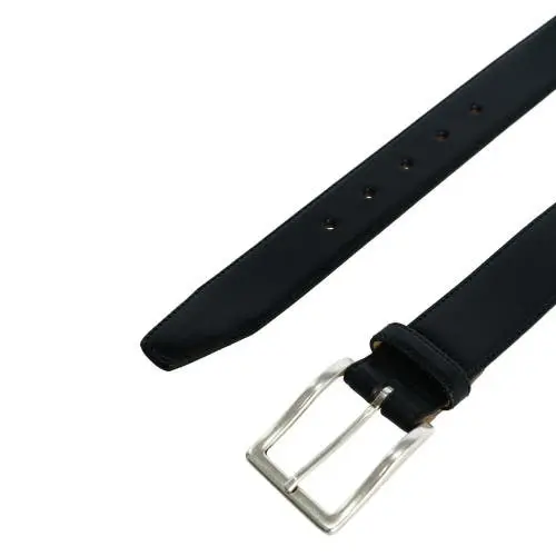 CROOKHORNDAVIS Somerset Smooth Calfskin Dress Belt