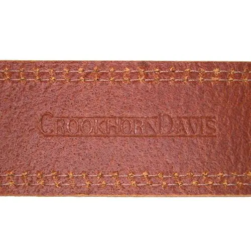 CROOKHORNDAVIS Douglas Soho Casual Pull Up Leather Jean Belt - Tan