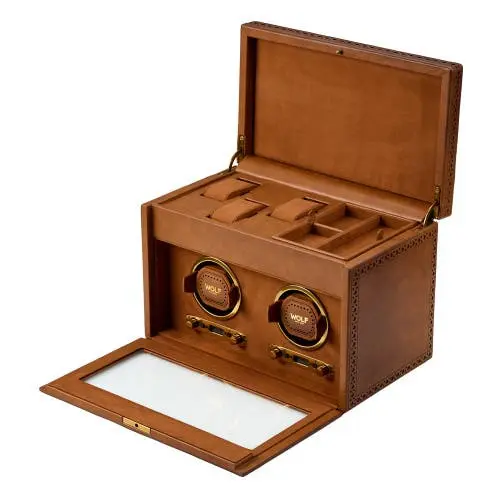 Wolf Brogue Double Winder With Storage