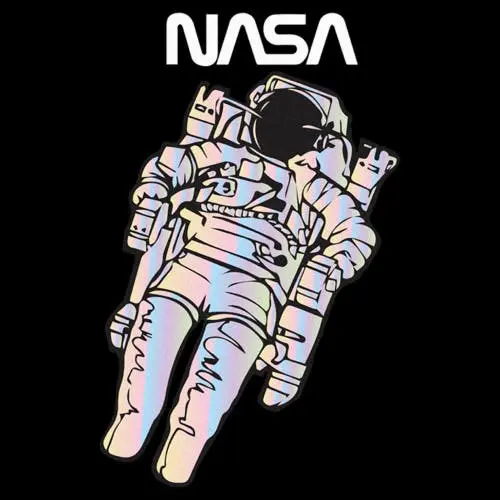 NASA Space Astronaut Logo Graphic T-shirt