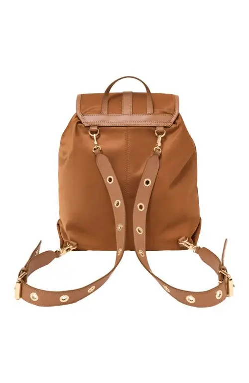 Maje Leather And Nylon Backpack